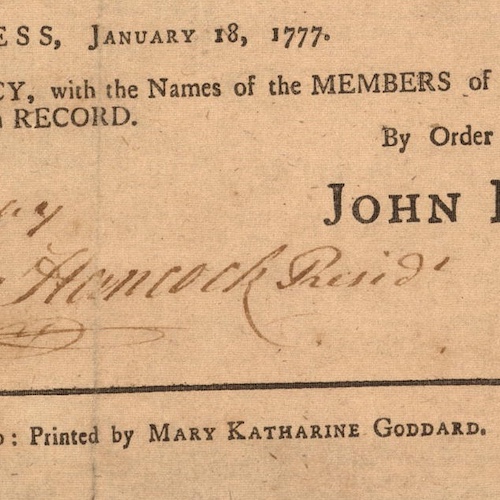 Mary Katharine Goddard: The Woman who Printed the Declaration of ...